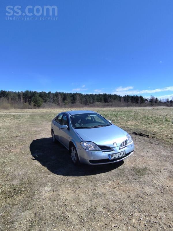 Nissan Primera 2005 Jūrmala, ar dzinēja tilpumu 1.80 L un nobraukumu 289 tūkst. km par 750 €, foto 1 vietnē AUTOMOTO.COM.LV