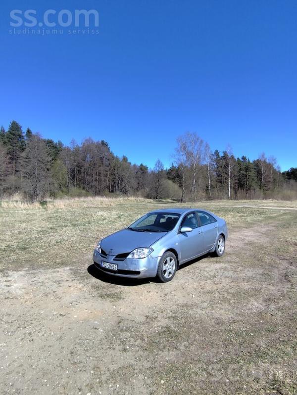 Nissan Primera 2005 Jūrmala, ar dzinēja tilpumu 1.80 L un nobraukumu 289 tūkst. km par 750 €, foto 3 vietnē AUTOMOTO.COM.LV
