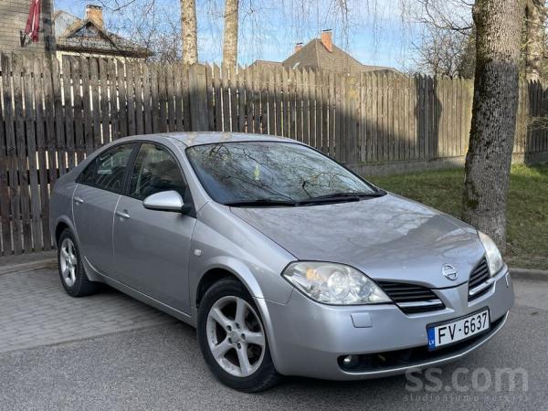 Nissan Primera 2006 Rīga, ar dzinēja tilpumu 1.80 L un nobraukumu 218 tūkst. km par 1550 €, foto 2 vietnē AUTOMOTO.COM.LV