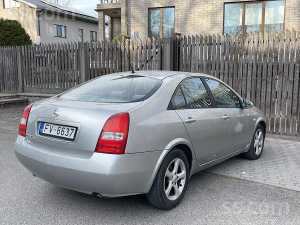 Nissan Primera 2006 Rīga, ar dzinēja tilpumu 1.80 L un nobraukumu 218 tūkst. km par 1550 €, foto 6 vietnē AUTOMOTO.COM.LV