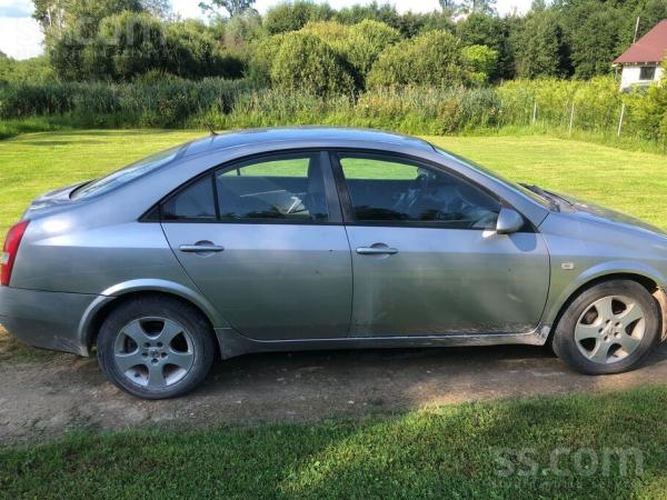 Nissan Primera 2007 in Bauska, with an engine capacity of 1.80 L and mileage of 189 thousand km for 1000 €, photo 5 on AUTOMOTO.COM.LV