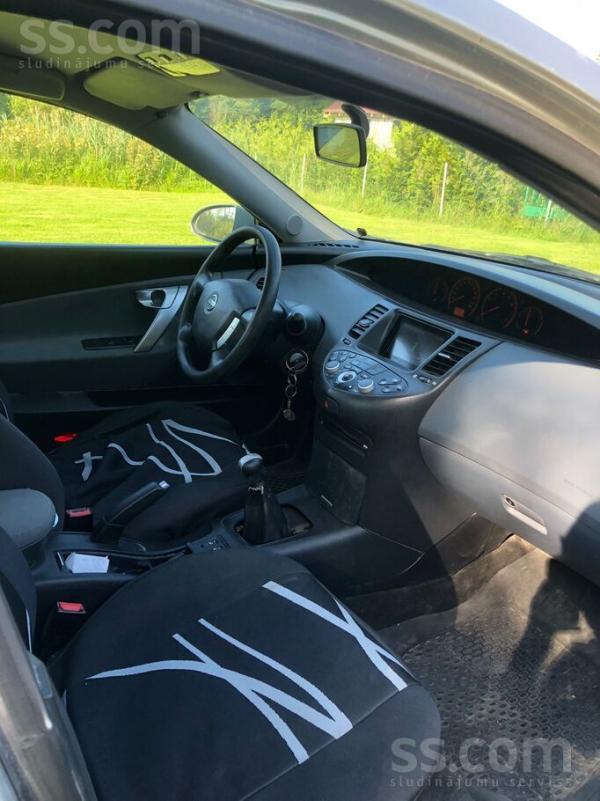 Nissan Primera 2007 in Bauska, with an engine capacity of 1.80 L and mileage of 189 thousand km for 1000 €, photo 7 on AUTOMOTO.COM.LV