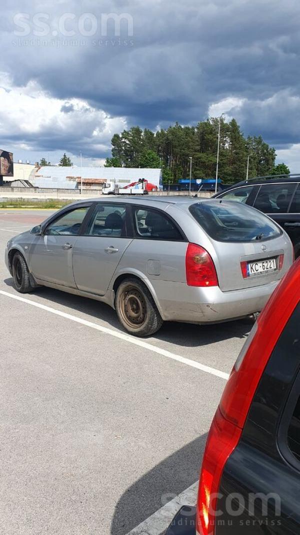 Nissan Primera 2003 in Riga, with an engine capacity of 1.90 L and mileage of 231 thousand km for 700 €, photo 3 on AUTOMOTO.COM.LV