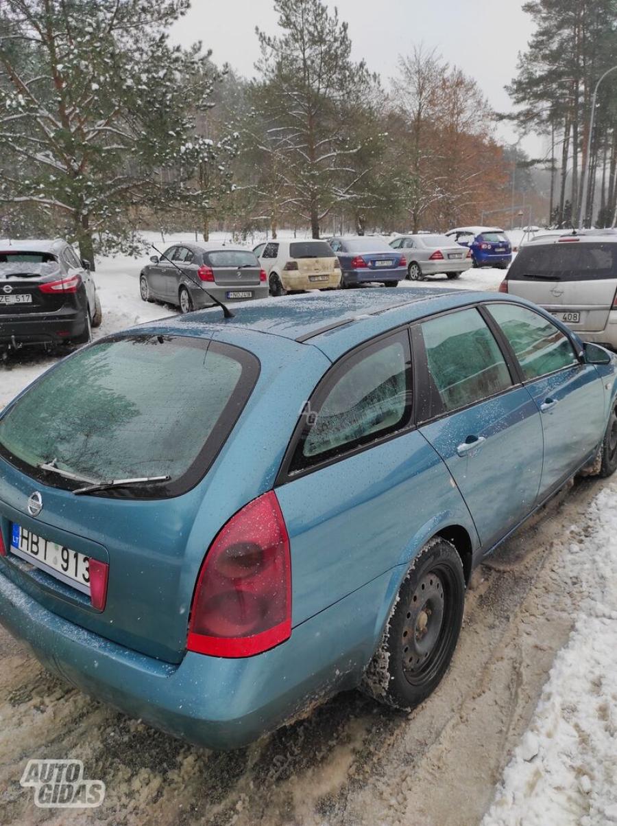 Nissan Primera 2003 Visaginas, ar dzinēja tilpumu 1.90 L un nobraukumu 272 tūkst. km par 650 €, foto 4 vietnē AUTOMOTO.COM.LV