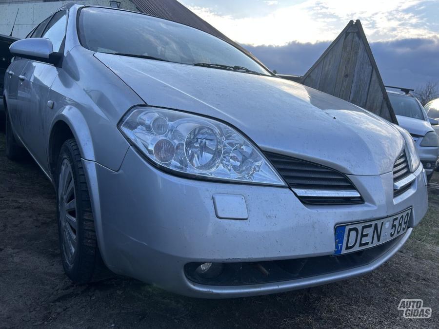 Nissan Primera 2003 Varėna, ar dzinēja tilpumu 2.20 L un nobraukumu 300 tūkst. km par 410 €, foto 1 vietnē AUTOMOTO.COM.LV