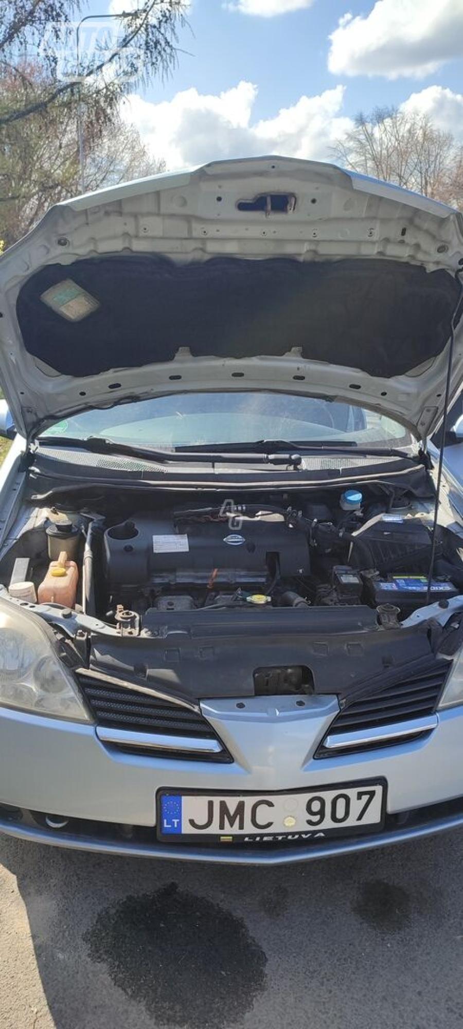 Nissan Primera 2004 in Vilnius, with an engine capacity of 1.80 L and mileage of 303 thousand km for 950 €, photo 16 on AUTOMOTO.COM.LV