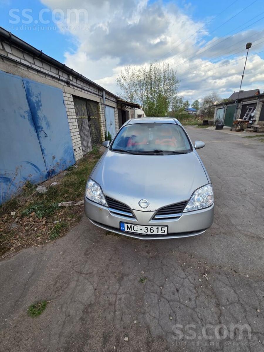 Nissan Primera 2004 Rīga, ar dzinēja tilpumu 2.20 L un nobraukumu 405 tūkst. km par 1100 €, foto 1 vietnē AUTOMOTO.COM.LV
