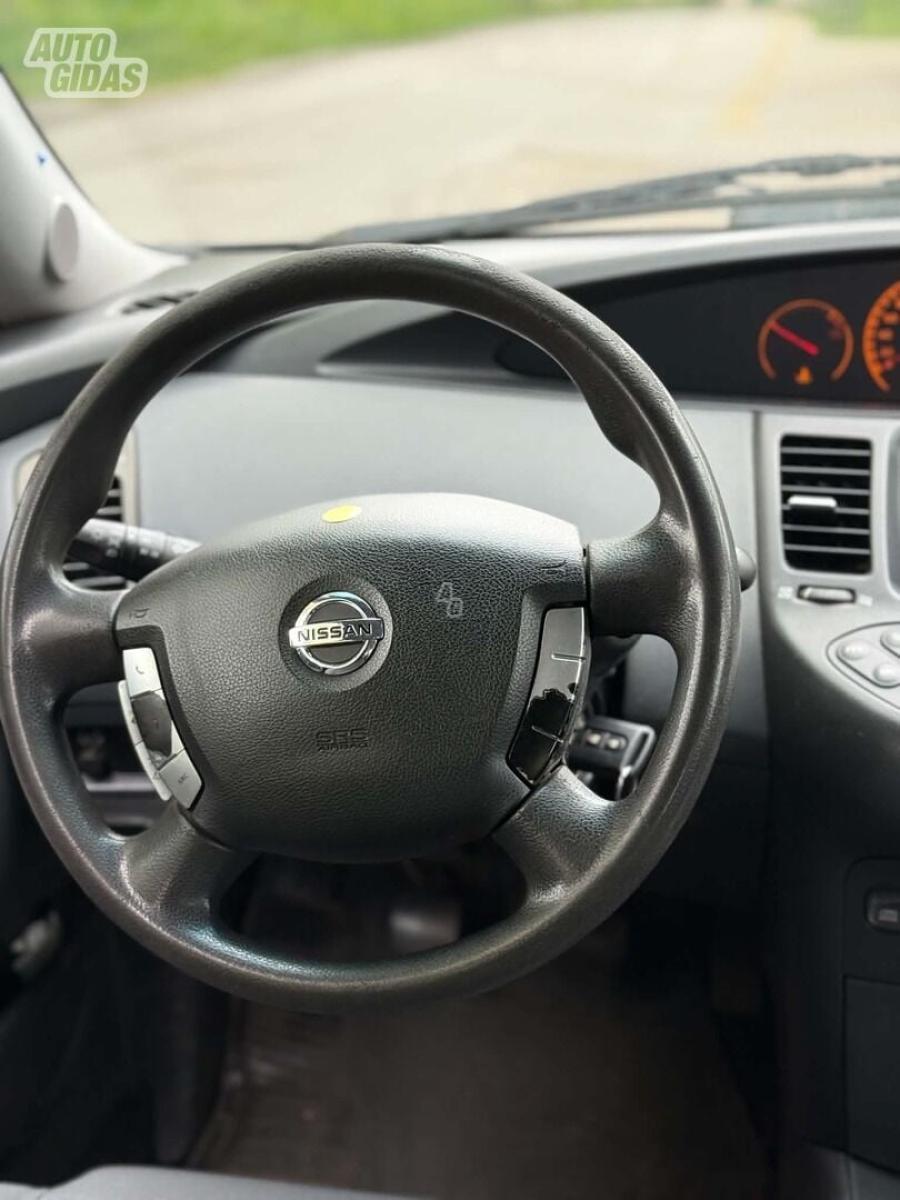 Nissan Primera 2005 in Silute, with an engine capacity of 1.90 L and mileage of 250 thousand km for 999 €, photo 11 on AUTOMOTO.COM.LV