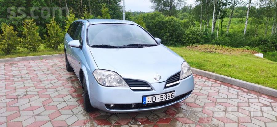 Nissan Primera 2005 Rēzekne, ar dzinēja tilpumu 1.90 L un nobraukumu 313 tūkst. km par 1150 €, foto 1 vietnē AUTOMOTO.COM.LV