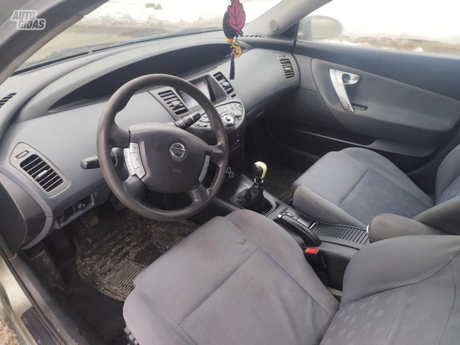 Nissan Primera 2006 Telšiai, ar dzinēja tilpumu 1.90 L un nobraukumu 270 tūkst. km par 750 €, foto 7 vietnē AUTOMOTO.COM.LV