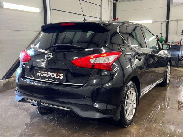 Black Nissan Pulsar 2015 in Vilnius, with an engine capacity of 1.20 L and mileage of 134 thousand km for 5808 €, photo 9 on AUTOMOTO.COM.LV