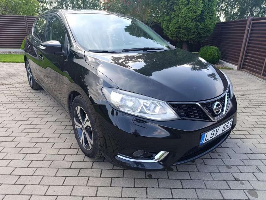 Melns Nissan Pulsar 2015 Šauļi, ar dzinēja tilpumu 1.50 L un nobraukumu 298 tūkst. km par 3900 €, foto 1 vietnē AUTOMOTO.COM.LV