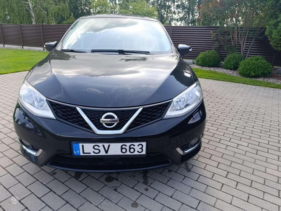 Melns Nissan Pulsar 2015 Šauļi, ar dzinēja tilpumu 1.50 L un nobraukumu 298 tūkst. km par 3900 €, foto 7 vietnē AUTOMOTO.COM.LV