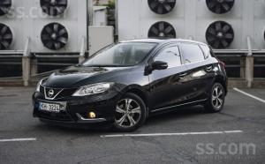 Black Nissan Pulsar 2016 in Riga, with an engine capacity of 1.20 L and mileage of 133 thousand km for 6250 €, photo 1 on AUTOMOTO.COM.LV