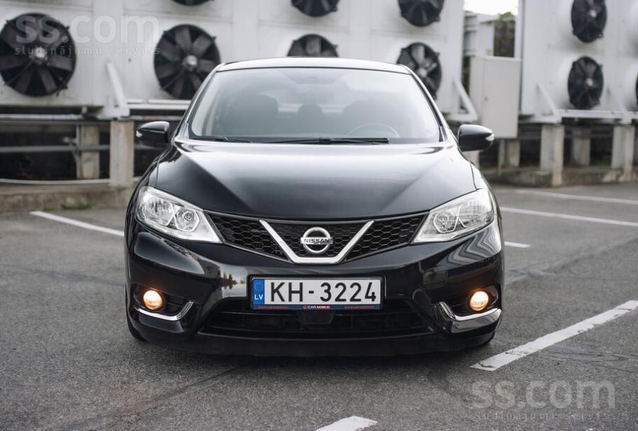 Black Nissan Pulsar 2016 in Riga, with an engine capacity of 1.20 L and mileage of 133 thousand km for 6250 €, photo 2 on AUTOMOTO.COM.LV