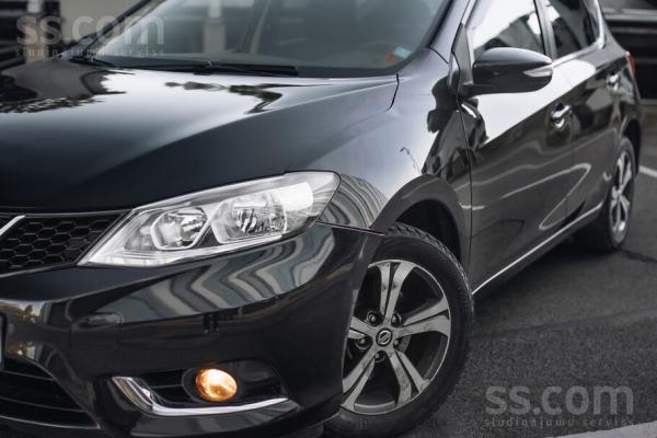 Black Nissan Pulsar 2016 in Riga, with an engine capacity of 1.20 L and mileage of 133 thousand km for 6250 €, photo 7 on AUTOMOTO.COM.LV