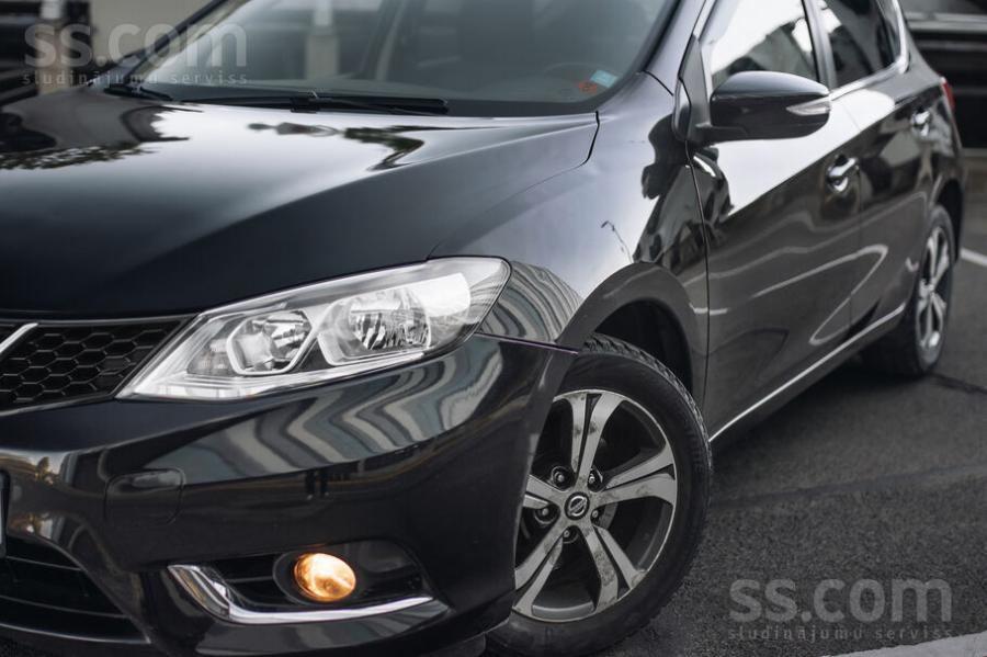 Black Nissan Pulsar 2016 in Riga, with an engine capacity of 1.20 L and mileage of 133 thousand km for 6250 €, photo 7 on AUTOMOTO.COM.LV