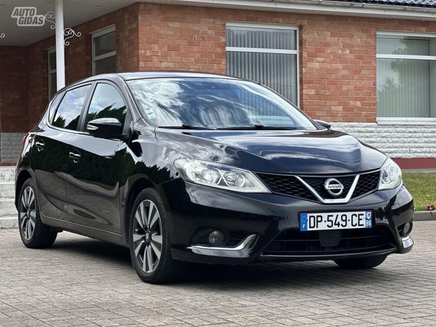Black Nissan Pulsar 2016 in Vilnius, with an engine capacity of 1.50 L and mileage of 282 thousand km for 4700 €, photo 1 on AUTOMOTO.COM.LV