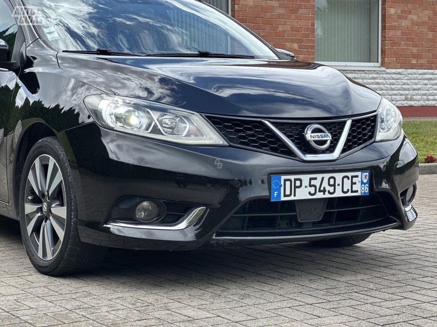Black Nissan Pulsar 2016 in Vilnius, with an engine capacity of 1.50 L and mileage of 282 thousand km for 4700 €, photo 3 on AUTOMOTO.COM.LV