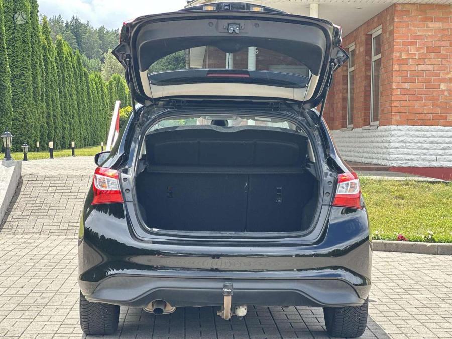 Melns Nissan Pulsar 2016 Nemenčinė, ar dzinēja tilpumu 1.46 L un nobraukumu 282 tūkst. km par 4700 €, foto 25 vietnē AUTOMOTO.COM.LV
