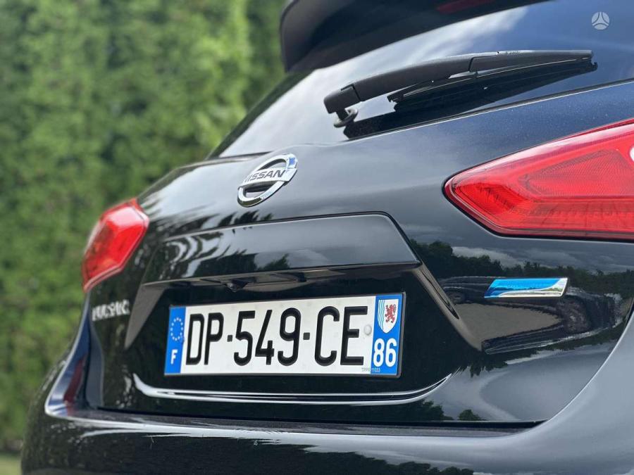 Melns Nissan Pulsar 2016 Nemenčinė, ar dzinēja tilpumu 1.46 L un nobraukumu 282 tūkst. km par 4700 €, foto 26 vietnē AUTOMOTO.COM.LV