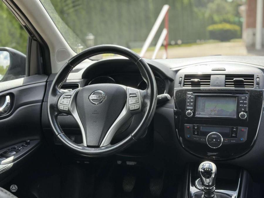 Melns Nissan Pulsar 2016 Nemenčinė, ar dzinēja tilpumu 1.46 L un nobraukumu 282 tūkst. km par 4700 €, foto 36 vietnē AUTOMOTO.COM.LV