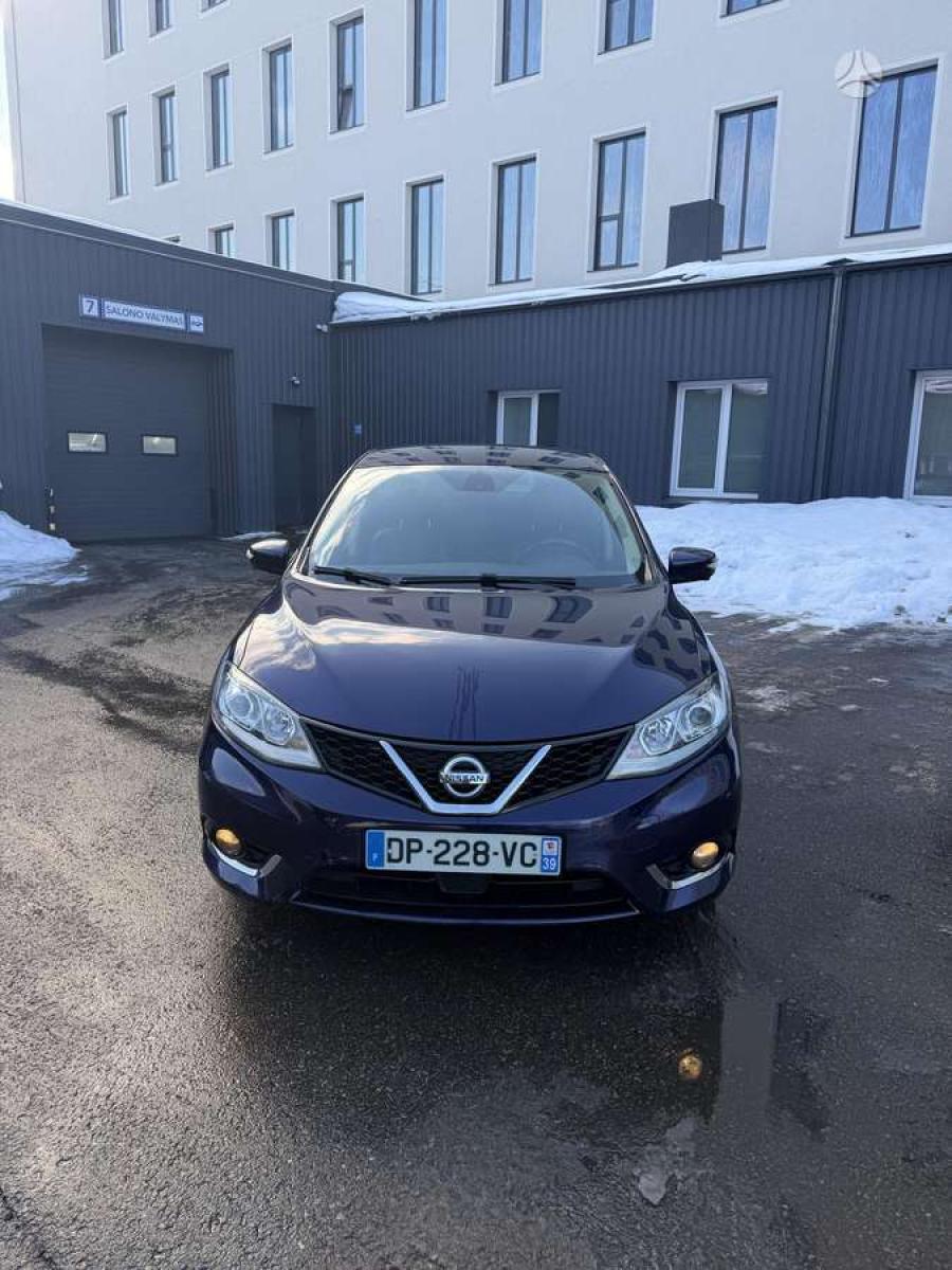 Blue Nissan Pulsar 2015 in Vilnius, with an engine capacity of 1.46 L and mileage of 219 thousand km for 4450 €, photo 2 on AUTOMOTO.COM.LV