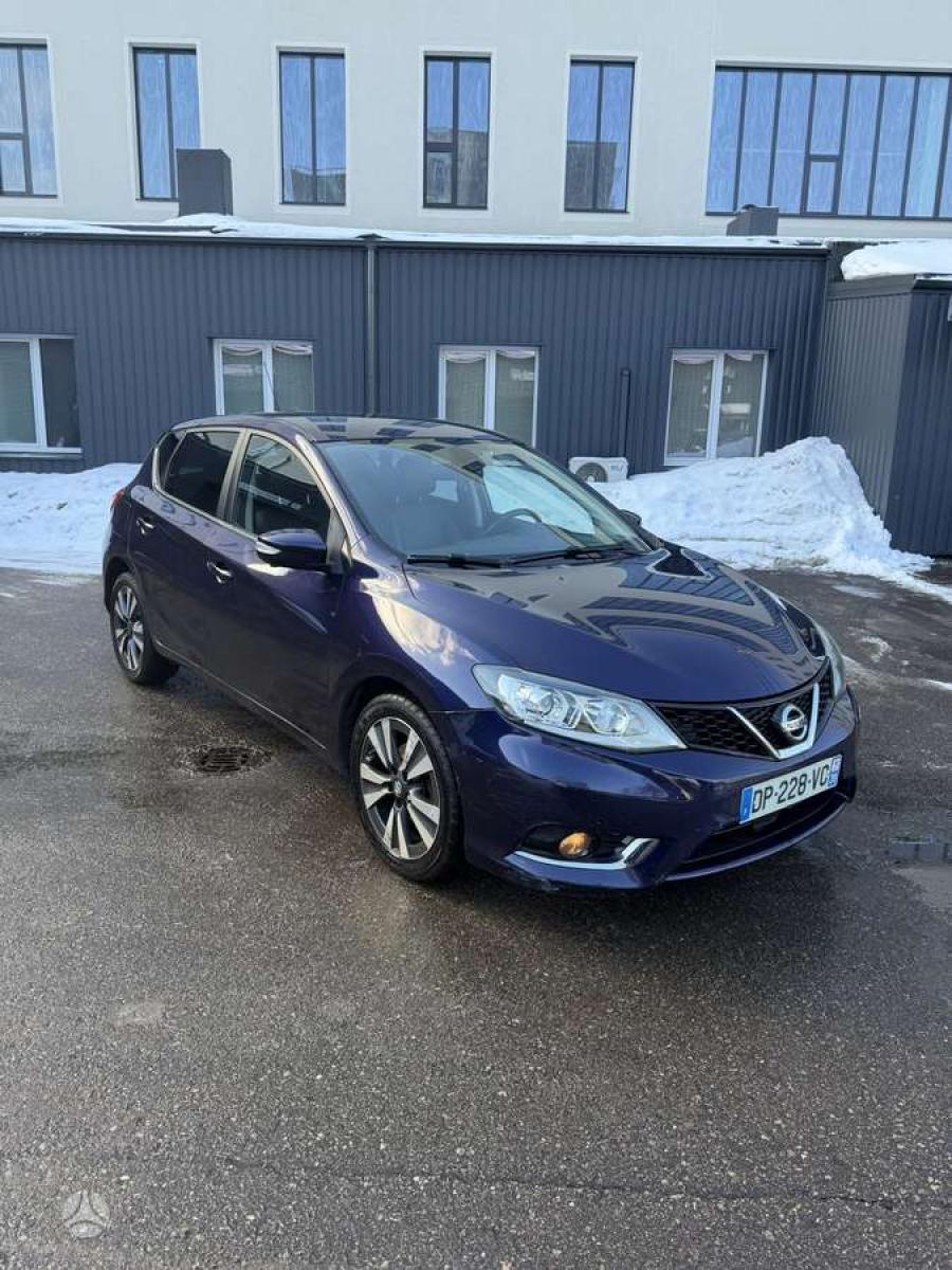 Blue Nissan Pulsar 2015 in Vilnius, with an engine capacity of 1.46 L and mileage of 219 thousand km for 4450 €, photo 3 on AUTOMOTO.COM.LV