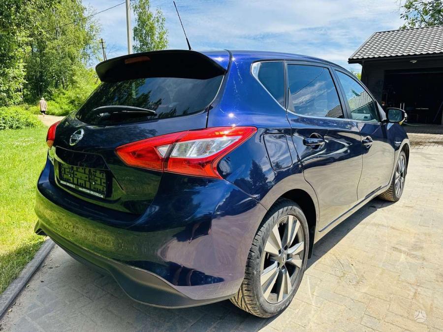 Zils Nissan Pulsar 2015 Kauņa, ar dzinēja tilpumu 1.20 L un nobraukumu 105 tūkst. km par 5750 €, foto 7 vietnē AUTOMOTO.COM.LV