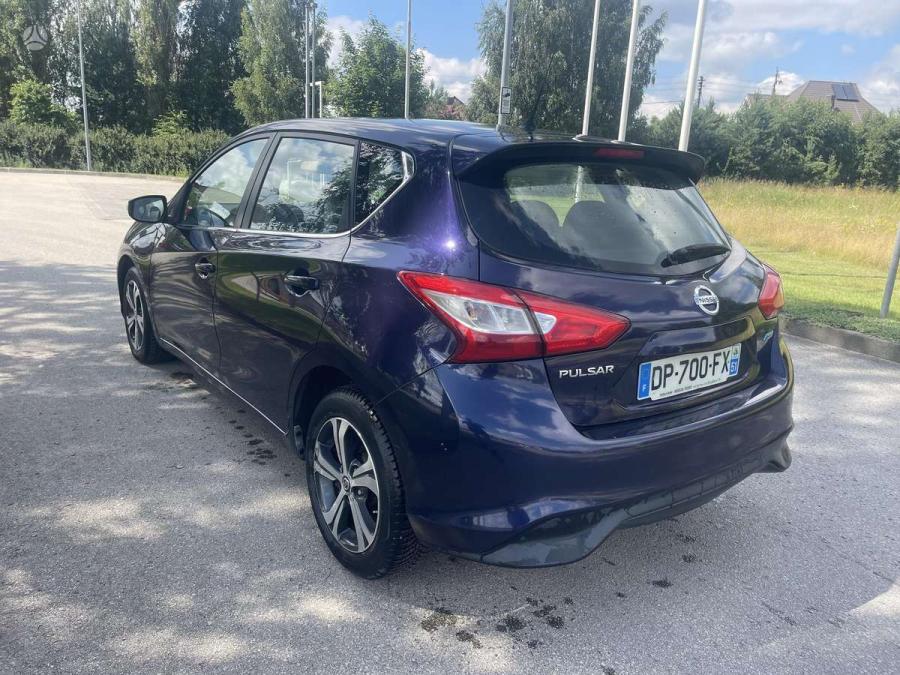Zils Nissan Pulsar 2015 Tauragė, ar dzinēja tilpumu 1.50 L un nobraukumu 253 tūkst. km par 3900 €, foto 4 vietnē AUTOMOTO.COM.LV