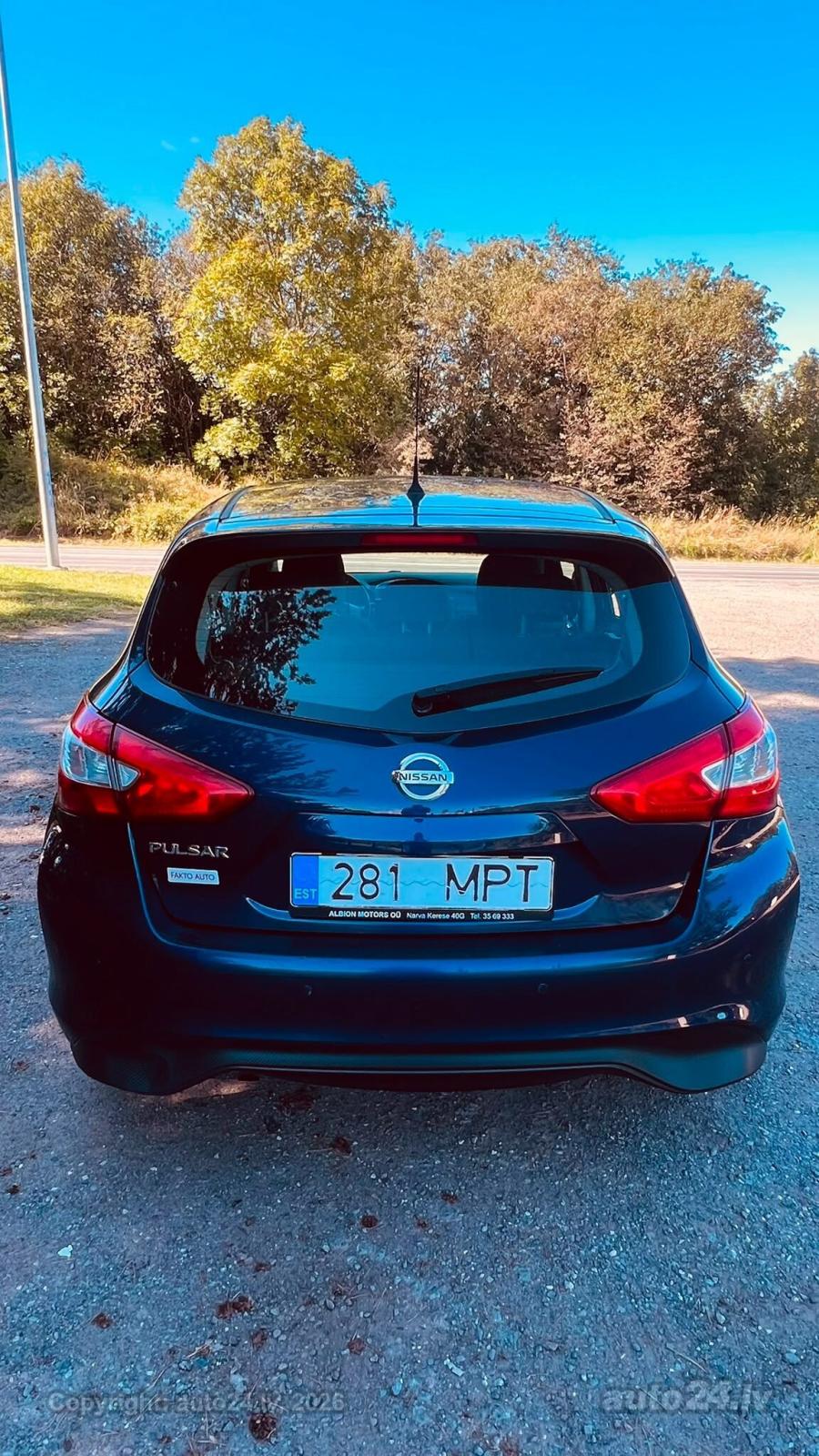 Zils Nissan Pulsar 2016 Tallina, ar dzinēja tilpumu 1.20 L un nobraukumu 182 tūkst. km par 7400 €, foto 8 vietnē AUTOMOTO.COM.LV