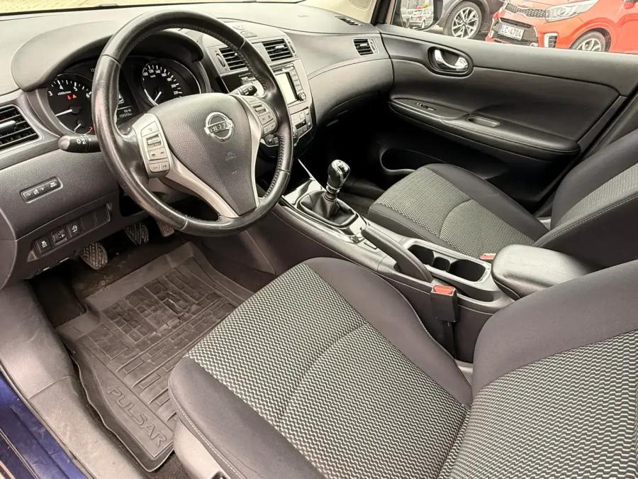 Blue Nissan Pulsar 2016 in Riga, with an engine capacity of 1.20 L and mileage of 160 thousand km for 4490 €, photo 8 on AUTOMOTO.COM.LV