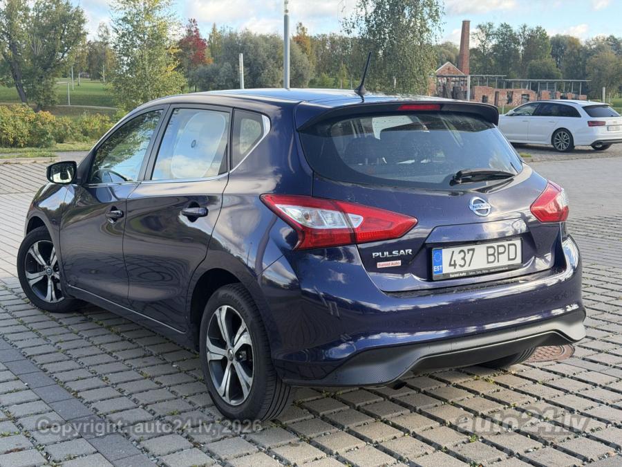 Zils Nissan Pulsar 2015 Tallina, ar dzinēja tilpumu 1.20 L un nobraukumu 230 tūkst. km par 5400 €, foto 4 vietnē AUTOMOTO.COM.LV