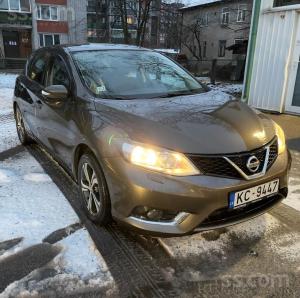 Brown Nissan Pulsar 2015 in Riga, with an engine capacity of 1.20 L and mileage of 106 thousand km for 6500 €, photo 2 on AUTOMOTO.COM.LV