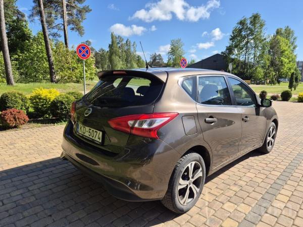 Brown Nissan Pulsar 2015 in Riga, with an engine capacity of 1.20 L and mileage of 140 thousand km for 3900 €, photo 2 on AUTOMOTO.COM.LV