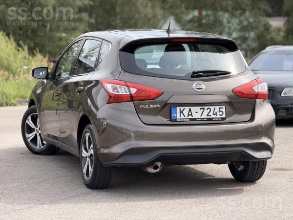Brown Nissan Pulsar 2015 in Ogre, with an engine capacity of 1.20 L and mileage of 127 thousand km for 4400 €, photo 9 on AUTOMOTO.COM.LV