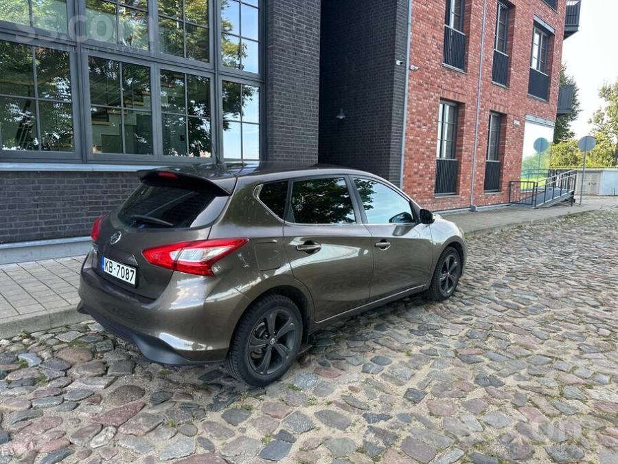 Brown Nissan Pulsar 2015 in Riga, with an engine capacity of 1.20 L and mileage of 132 thousand km for 5300 €, photo 4 on AUTOMOTO.COM.LV