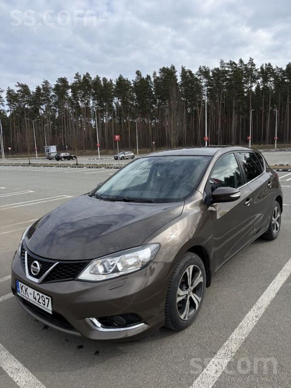 Brūns Nissan Pulsar 2016 Rīga, ar dzinēja tilpumu 1.20 L un nobraukumu 78 tūkst. km par 6900 €, foto 1 vietnē AUTOMOTO.COM.LV