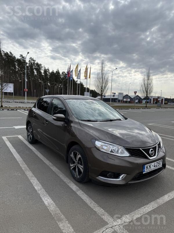Brūns Nissan Pulsar 2016 Rīga, ar dzinēja tilpumu 1.20 L un nobraukumu 78 tūkst. km par 6900 €, foto 2 vietnē AUTOMOTO.COM.LV