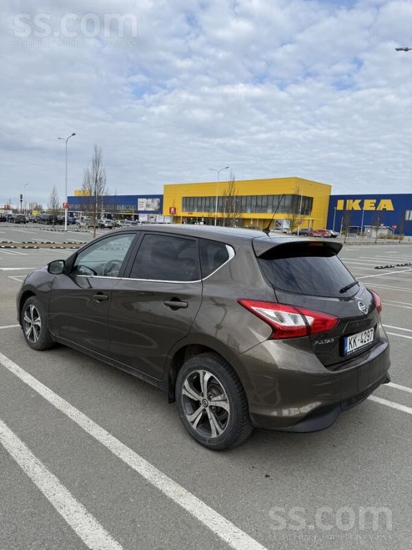 Brūns Nissan Pulsar 2016 Rīga, ar dzinēja tilpumu 1.20 L un nobraukumu 78 tūkst. km par 6900 €, foto 4 vietnē AUTOMOTO.COM.LV