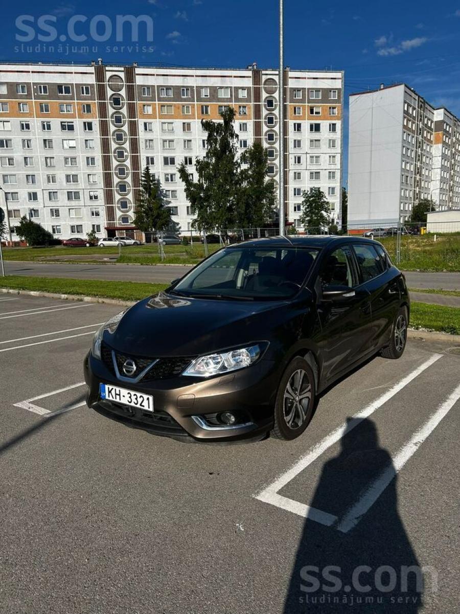 Brown Nissan Pulsar 2016 in Riga, with an engine capacity of 1.50 L and mileage of 264 thousand km for 4300 €, photo 3 on AUTOMOTO.COM.LV