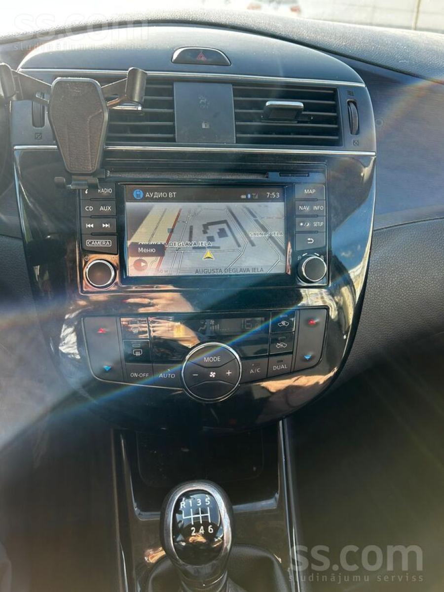 Brown Nissan Pulsar 2016 in Riga, with an engine capacity of 1.50 L and mileage of 264 thousand km for 4300 €, photo 8 on AUTOMOTO.COM.LV