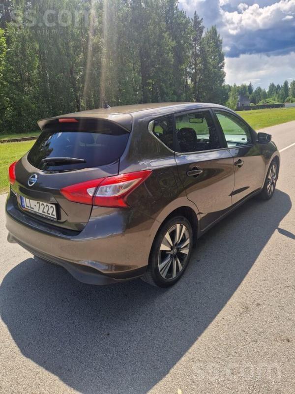 Brūns Nissan Pulsar 2018 Jelgava, ar dzinēja tilpumu 1.20 L un nobraukumu 74 tūkst. km par 8300 €, foto 4 vietnē AUTOMOTO.COM.LV