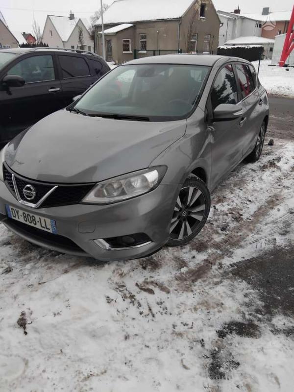 Grey Nissan Pulsar 2015 in Taurage, with an engine capacity of 1.46 L and mileage of 199 thousand km for 5550 €, photo 1 on AUTOMOTO.COM.LV