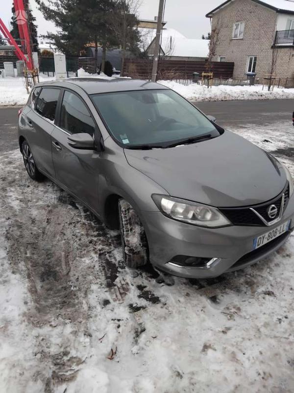 Grey Nissan Pulsar 2015 in Taurage, with an engine capacity of 1.46 L and mileage of 199 thousand km for 5550 €, photo 3 on AUTOMOTO.COM.LV