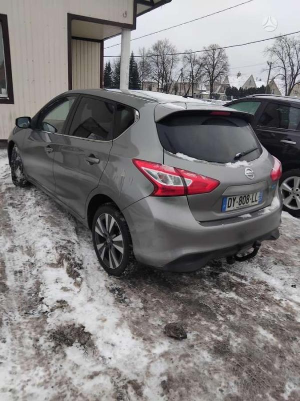 Grey Nissan Pulsar 2015 in Taurage, with an engine capacity of 1.46 L and mileage of 199 thousand km for 5550 €, photo 4 on AUTOMOTO.COM.LV