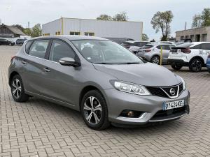 Pelēks Nissan Pulsar 2016 Tauragė, ar dzinēja tilpumu 1.20 L un nobraukumu 133 tūkst. km par 4200 €, foto  vietnē AUTOMOTO.COM.LV
