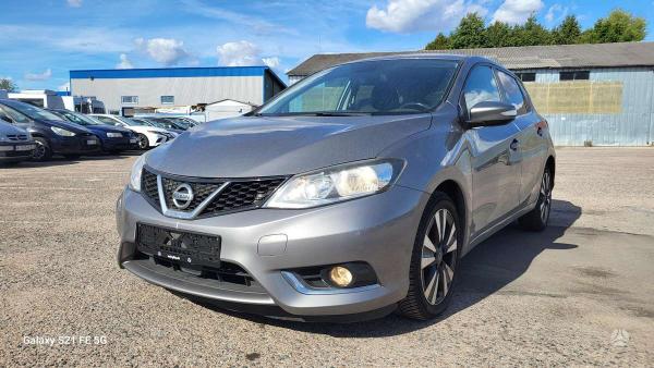 Pelēks Nissan Pulsar 2016 Šauļi, ar dzinēja tilpumu 1.46 L un nobraukumu 250 tūkst. km par 4650 €, foto 1 vietnē AUTOMOTO.COM.LV