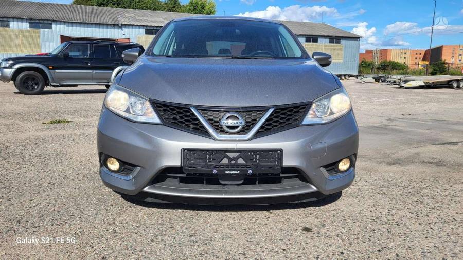 Pelēks Nissan Pulsar 2016 Šauļi, ar dzinēja tilpumu 1.46 L un nobraukumu 250 tūkst. km par 4650 €, foto 3 vietnē AUTOMOTO.COM.LV