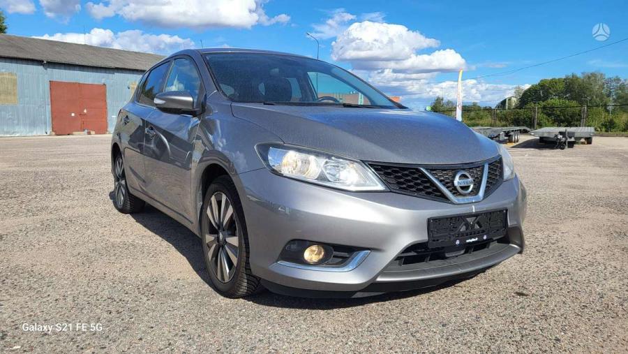 Pelēks Nissan Pulsar 2016 Šauļi, ar dzinēja tilpumu 1.46 L un nobraukumu 250 tūkst. km par 4650 €, foto 5 vietnē AUTOMOTO.COM.LV